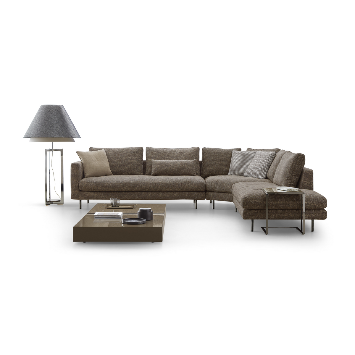 Upholstered Modular Sofa | Dema Easy | Italian Furniture – ITALIANFURNITURE.COM