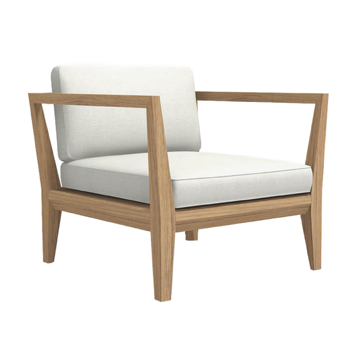 Teak Outdoor Lounge Chair | Roda Teka | Italian Furniture – ITALIANFURNITURE.COM