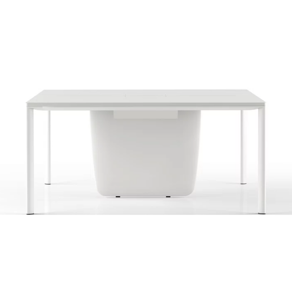 Lacquered Aluminium Office Desk | Alias Landscape | Italian Furniture ...