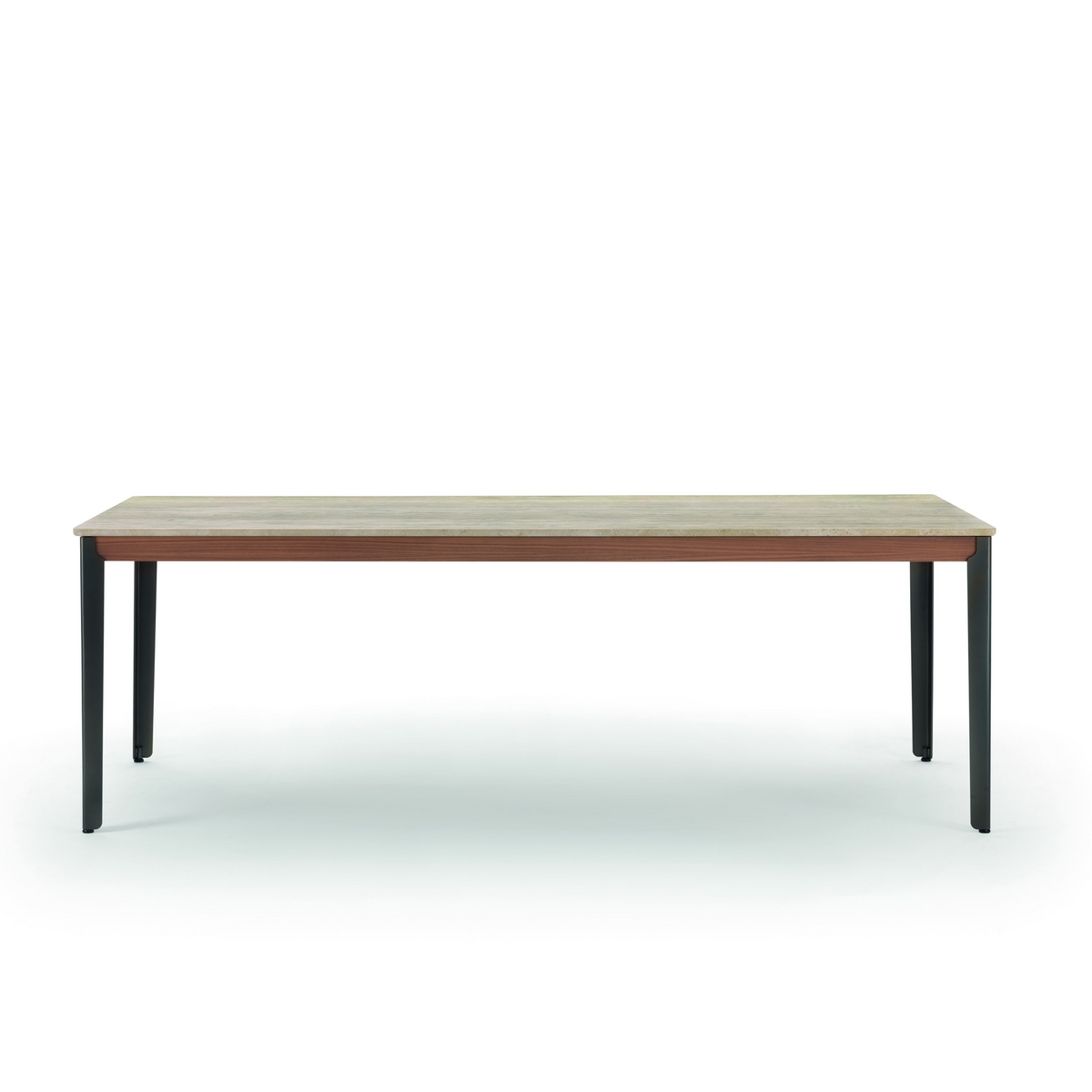 Rectangular Minimalist Dining Table | Arflex Hug | Italian Furniture ...