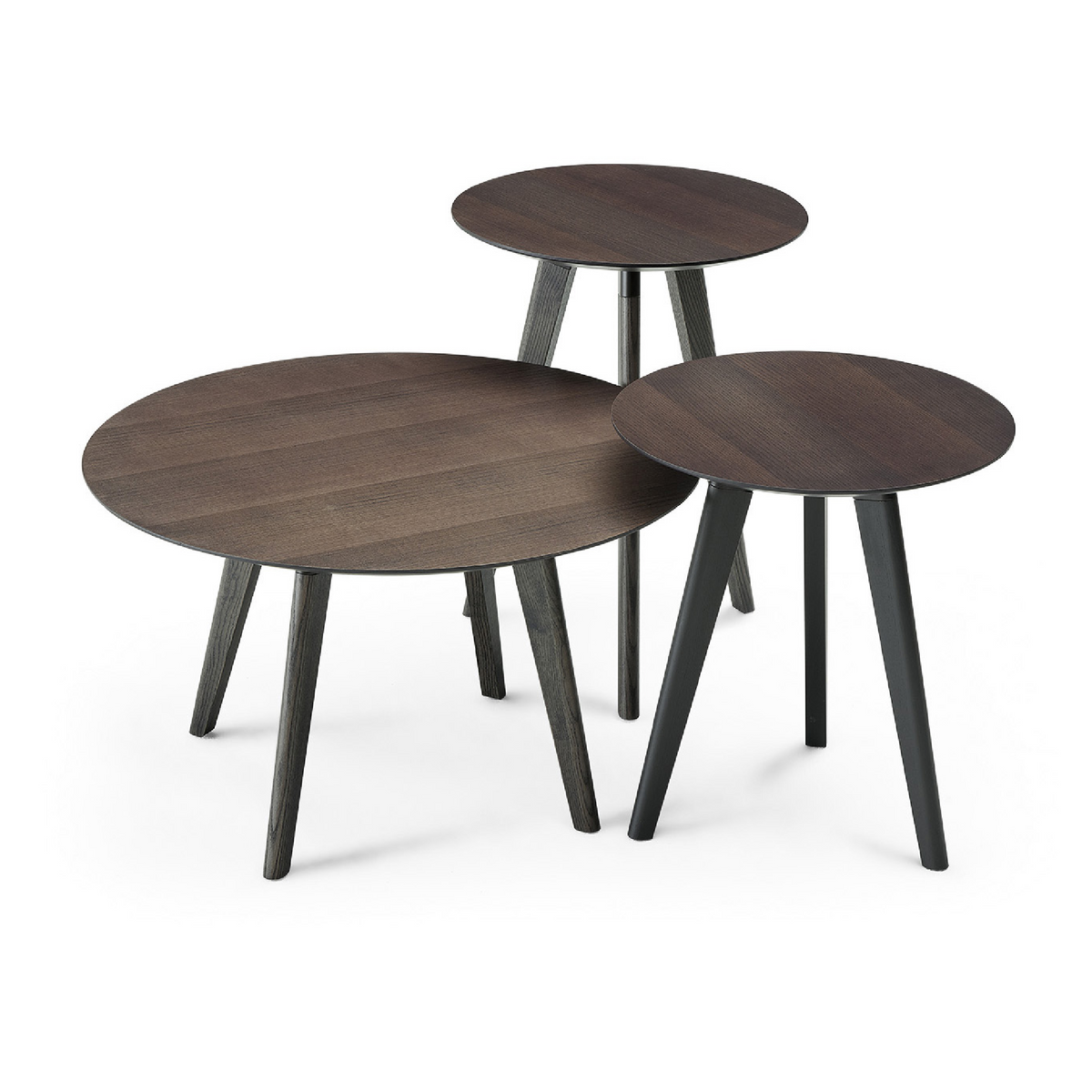 Three-Legged Round Coffee Table | Dema Edgar | Italian Furniture ...