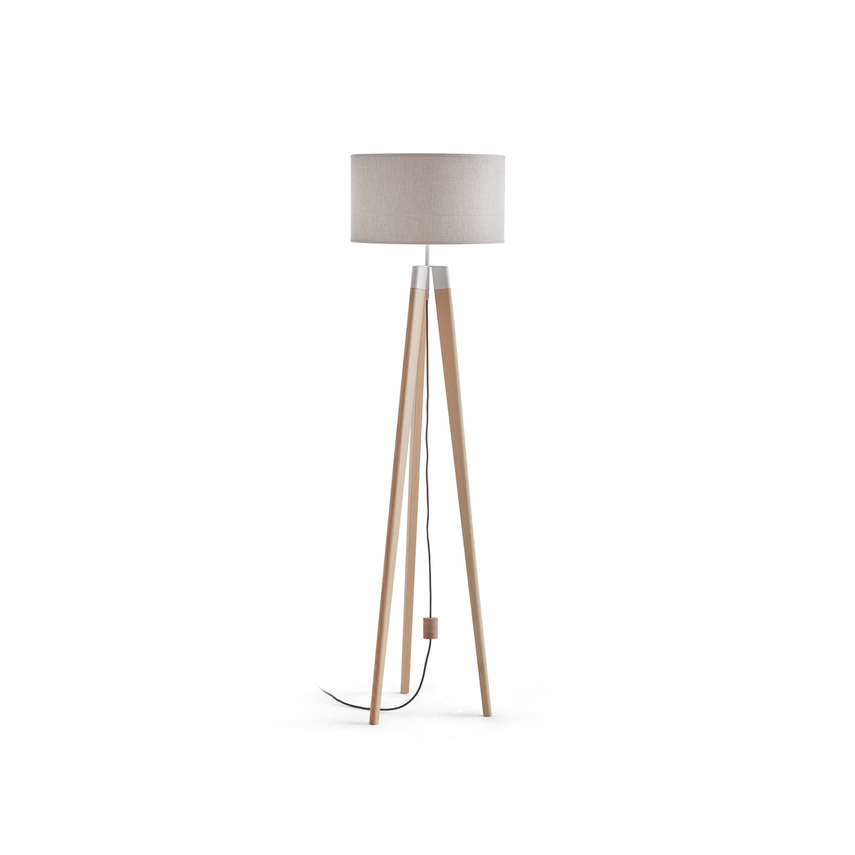 Wooden Legged Floor Lamp | Dema Edgar – ITALIANFURNITURE.COM
