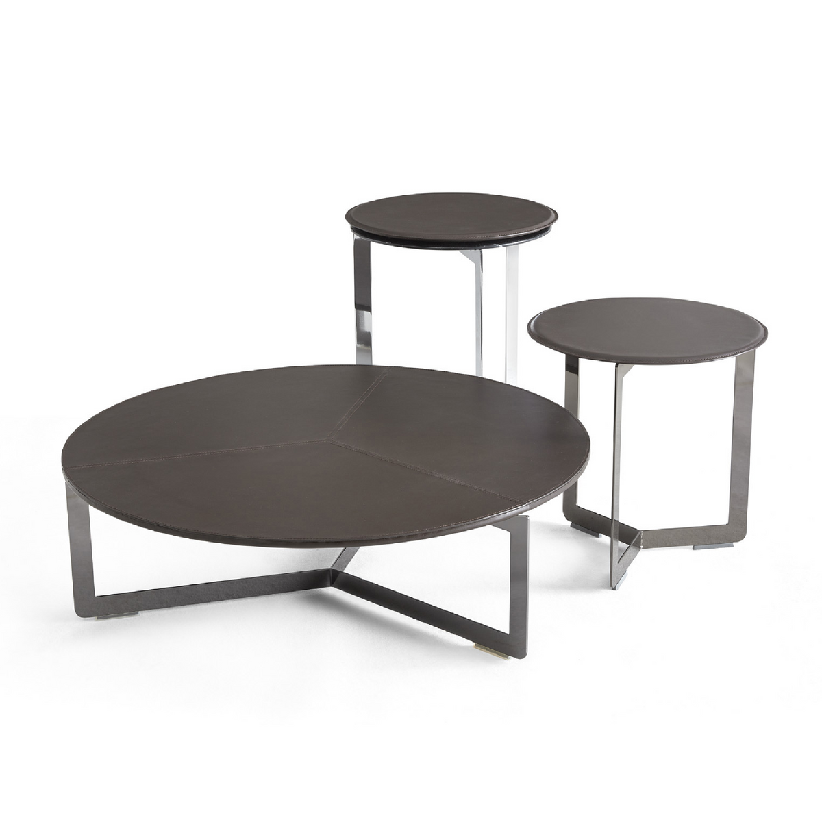 Round Modern Side Table | Dema Malibù | Italian Furniture ...
