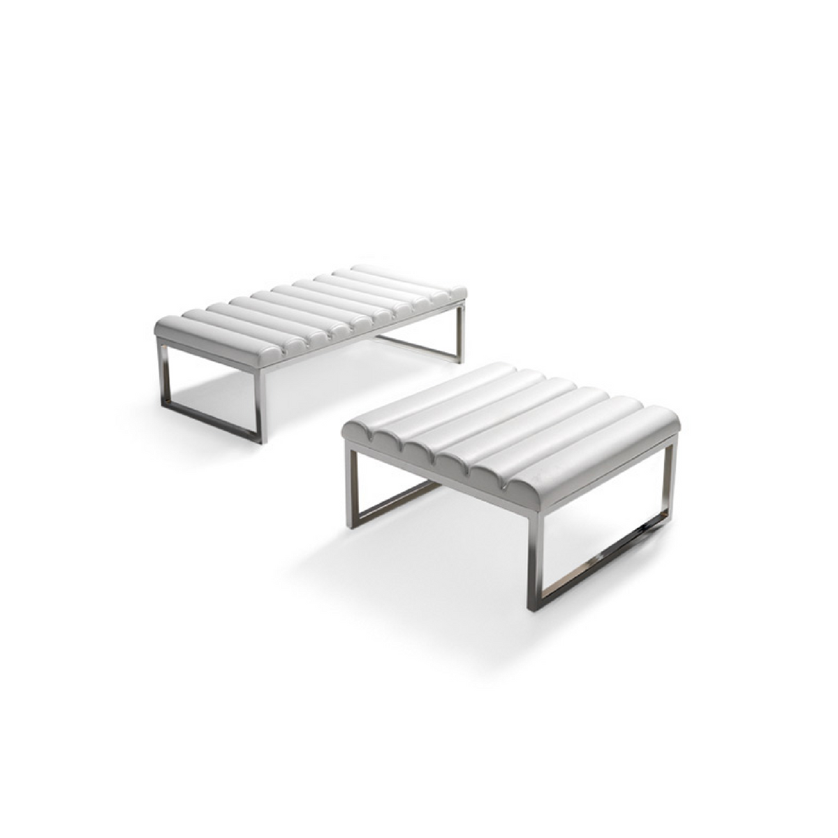 Scallop Padded Bench | Dema Manhattan | Italian Furniture ...