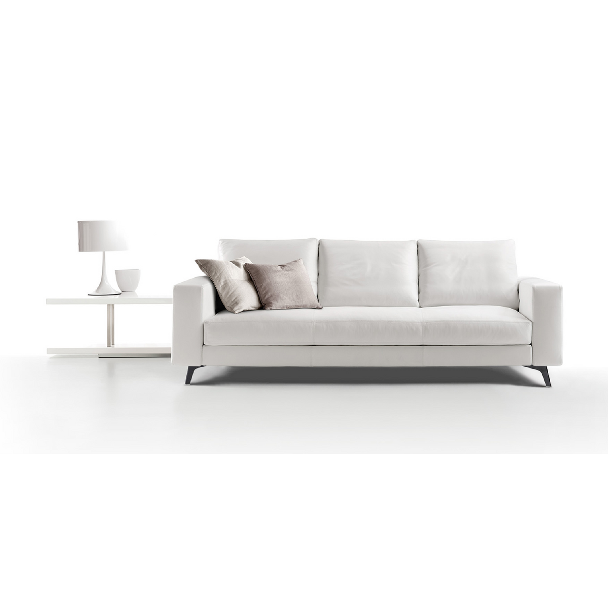 Angled Leg 3-Seater Sofa | Dema Newport | Italian Furniture ...