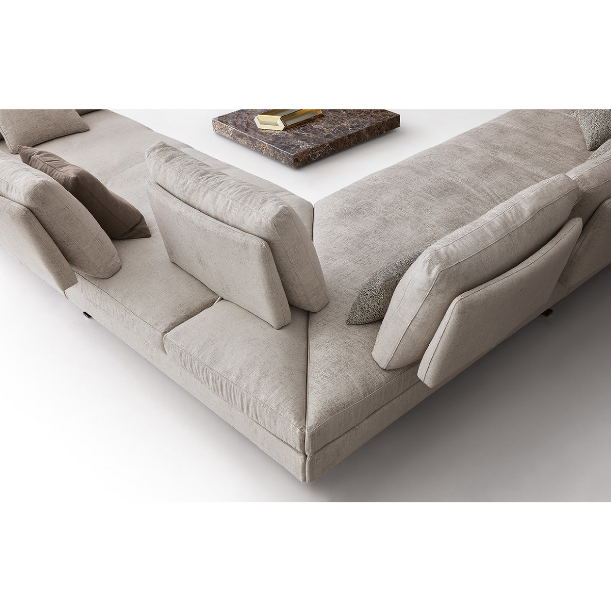 Adjustable Backrest Modular Sofa I Dema Veliero | Italian Furniture – ITALIANFURNITURE.COM