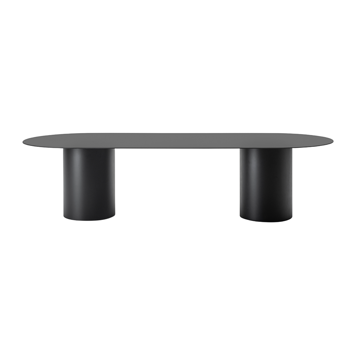 Cylindrical Base Dining Table | Desalto MM8 | Italian Furniture ...