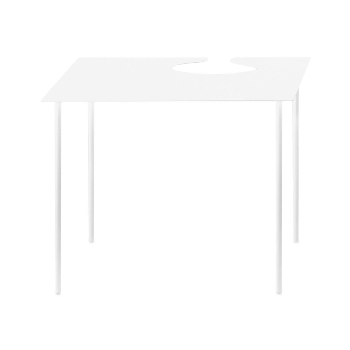 Cut-Out Metal Coffee Table | Desalto Softer than Steel ...