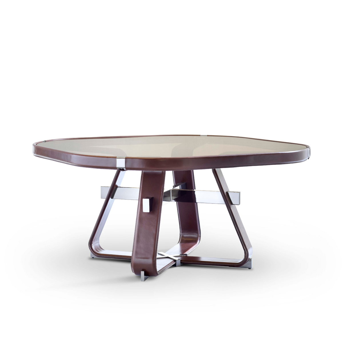 Steel Square Dining Table | Fasem Antimo | Italian Furniture ...