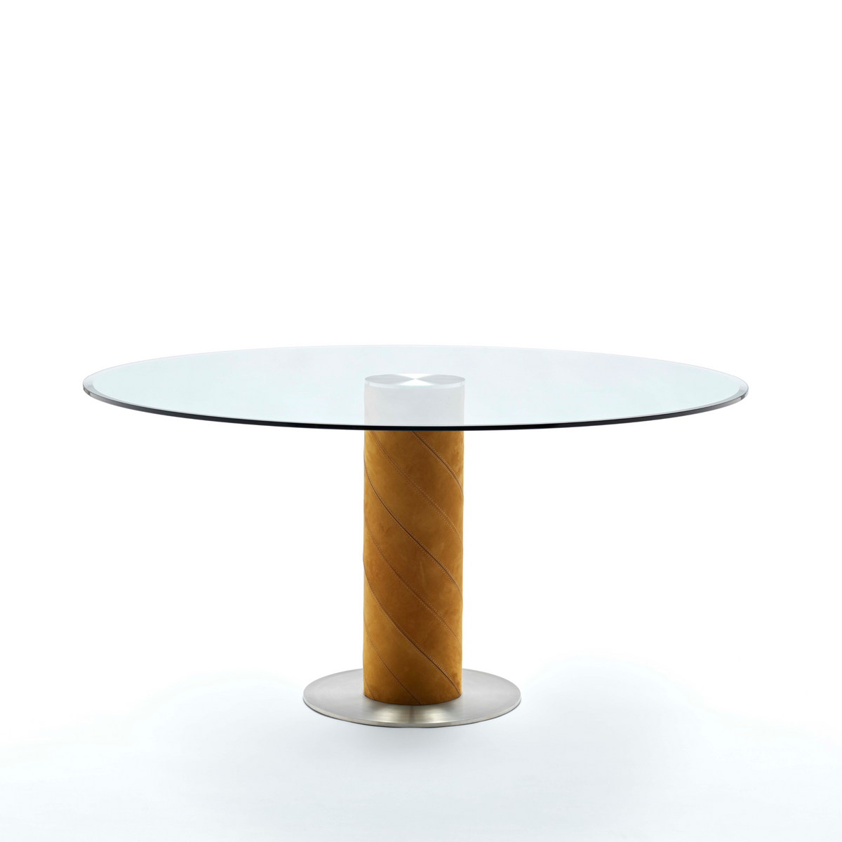 Pedestal Round Dining Table S | Fasem Rolling | Italian Furniture ...