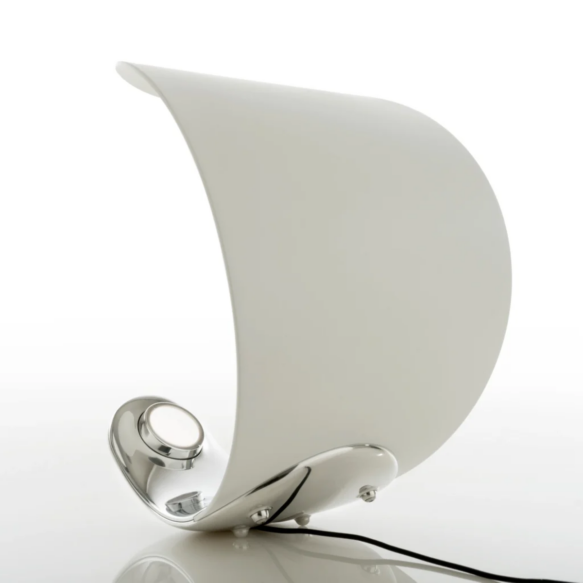 C-Shaped Table Lamp | Luceplan Curl | Italian Furniture ...