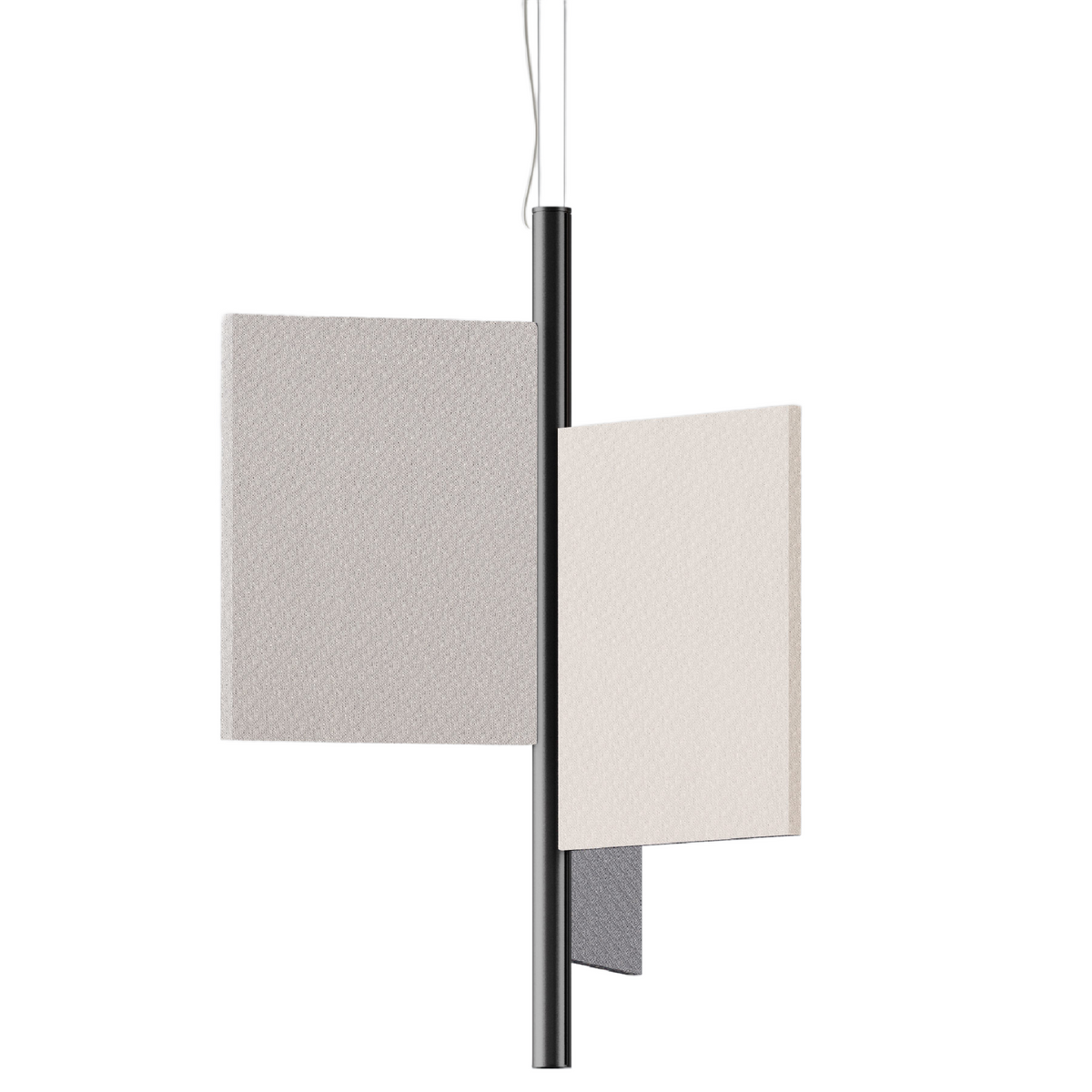Acoustic Panel Pendant Lamp | Luceplan Trypta | Italian Furniture ...