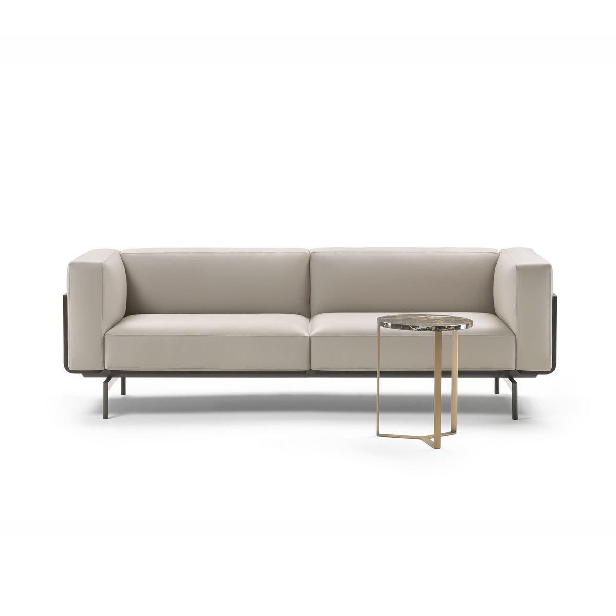 Metal Base Sofa | Marelli L-Sofa | Italian Furniture – ITALIANFURNITURE.COM