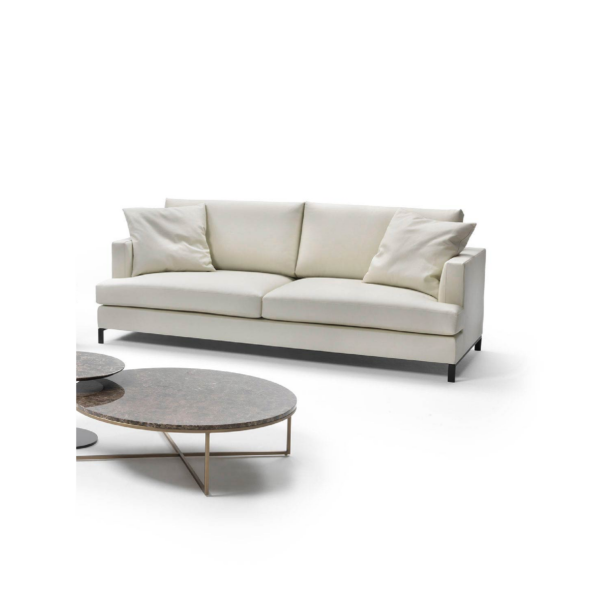 Metal Base Modern Sofa L | Marelli Loft | Italian Furniture ...