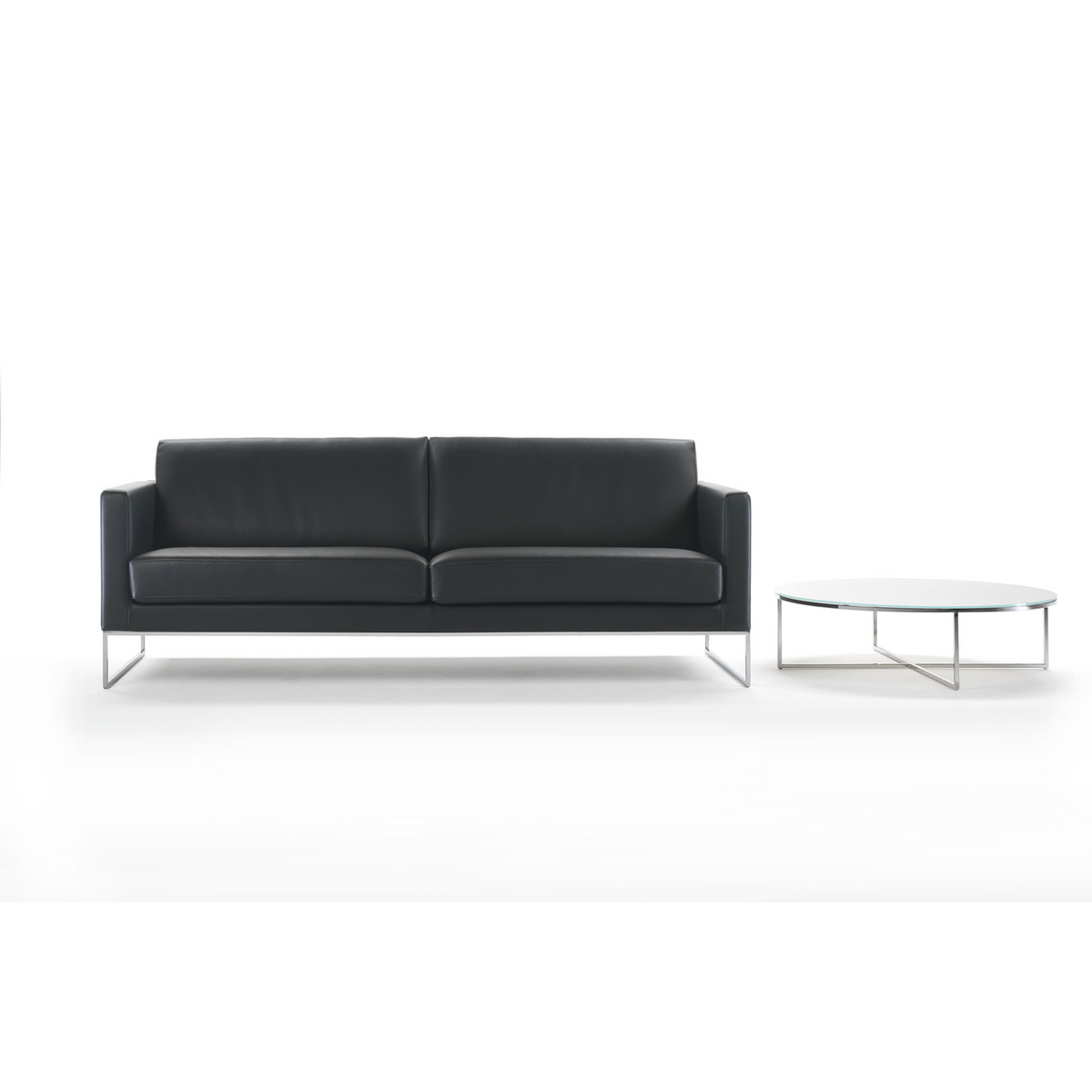 Geometric Metal Base Sofa | Marelli Lewis | Italian Furniture ...