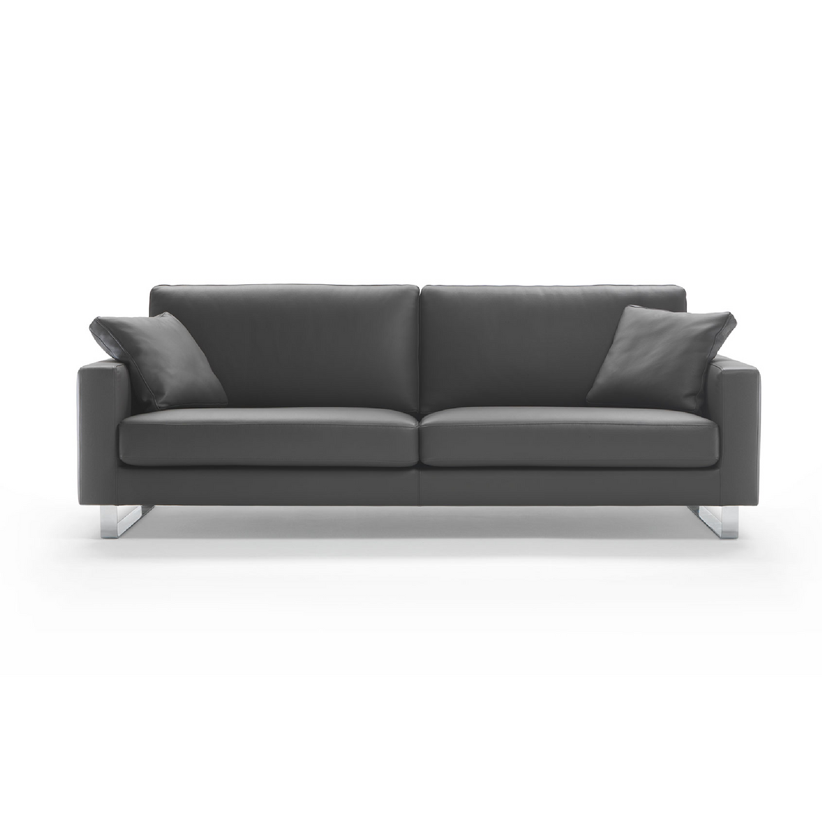 Wood Base Angular Sofa | Marelli Slide | Italian Furniture ...