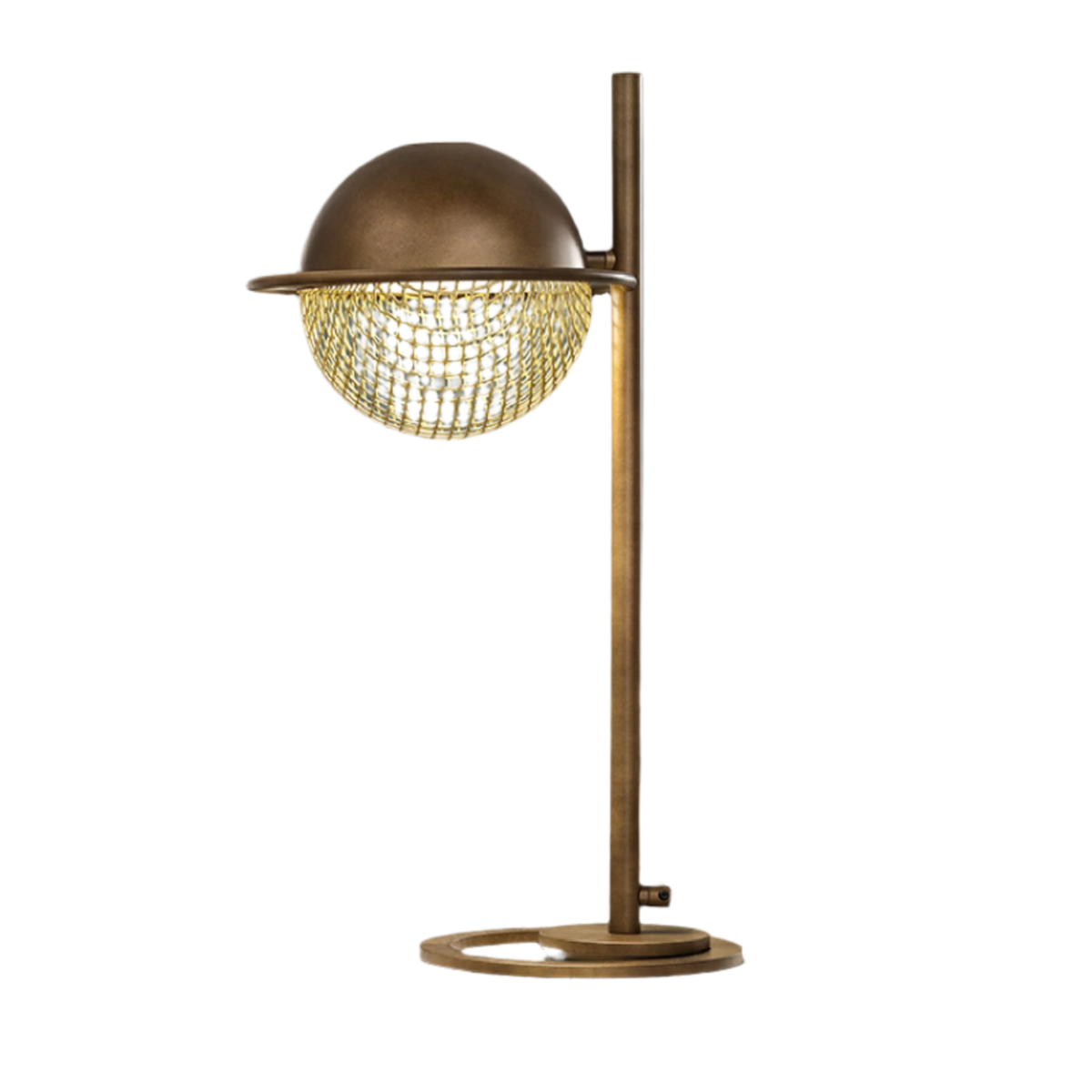 Metal Mesh Sphere Table Lamp | Masiero Iglù | Italian Furniture ...