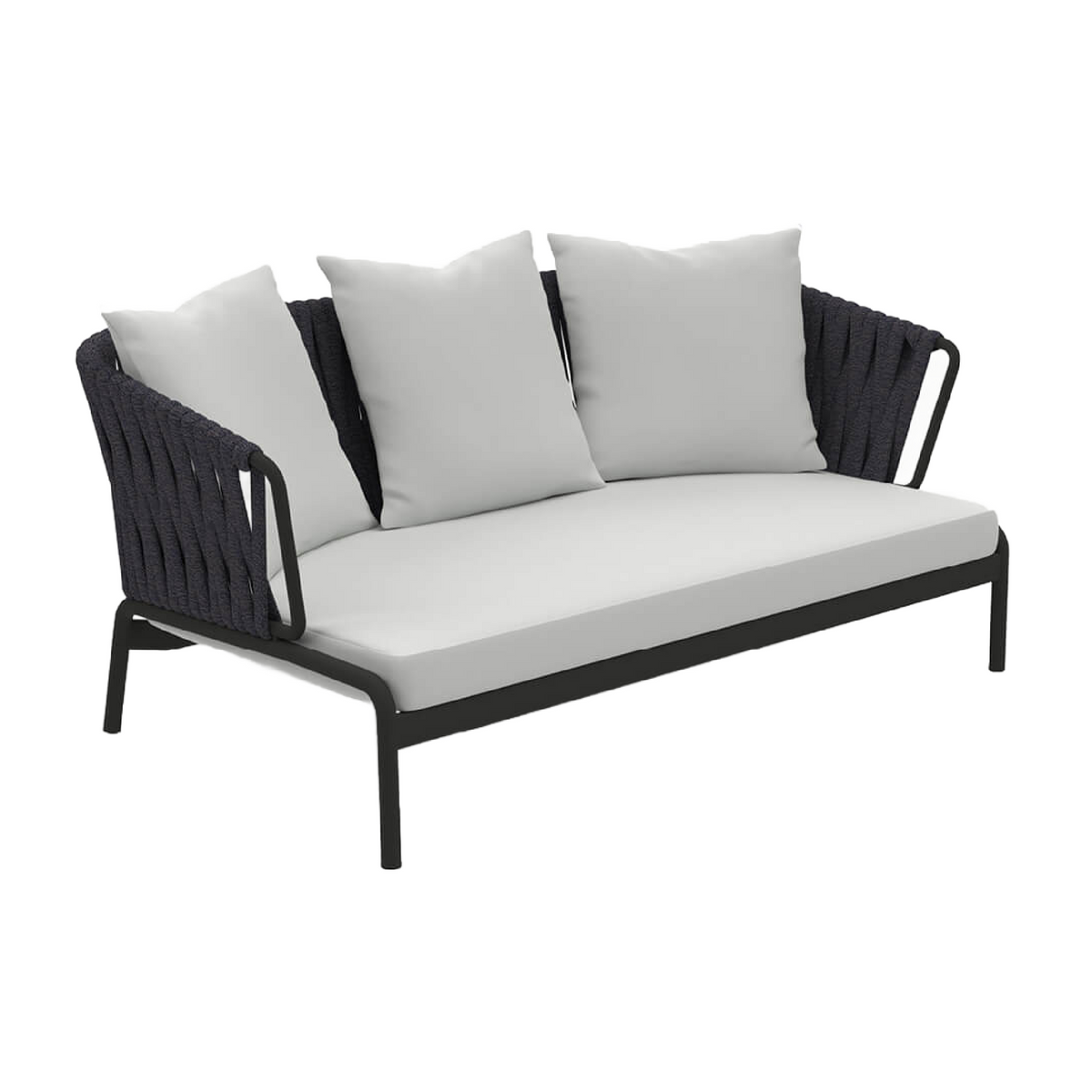Padded Back 2-Seater Outdoor Sofa | Roda Spool | Italian Furniture ...