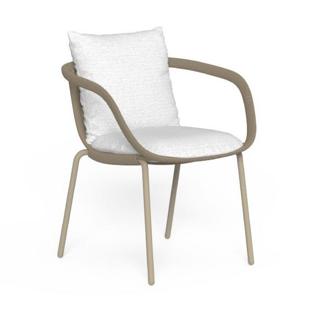 Outdoor Nautical Rope Dining Armchair | Talenti Panama | Italian ...